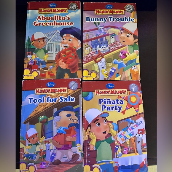Disney | Toys | Disneys Handy Manny Childrens Books | Poshmark